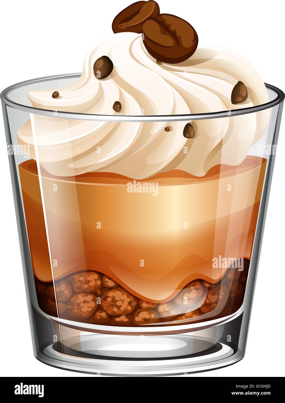 Coffee and cake Stock Vector Images - Alamy