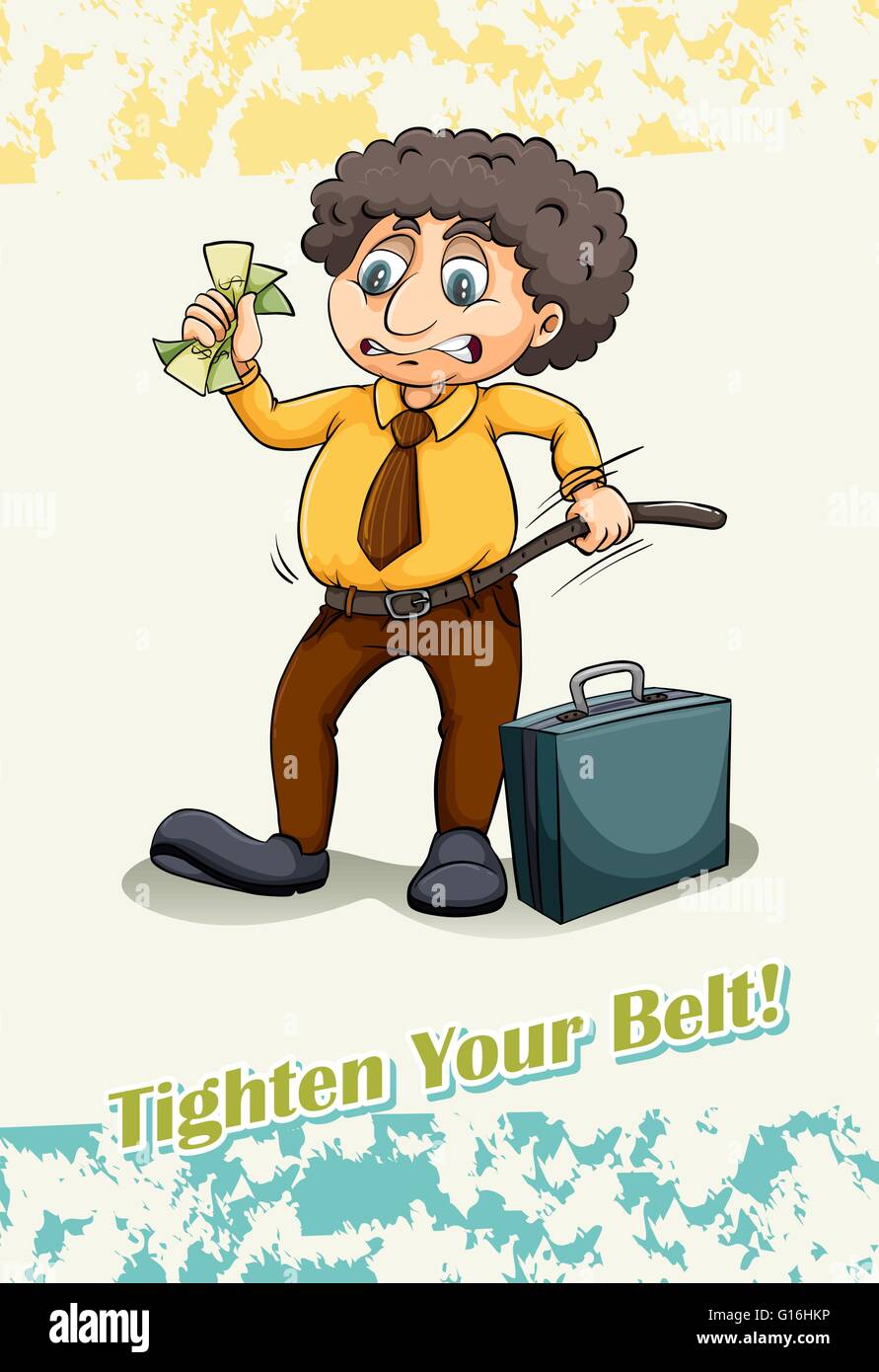 Cartoon old belt Stock Vector Images - Alamy