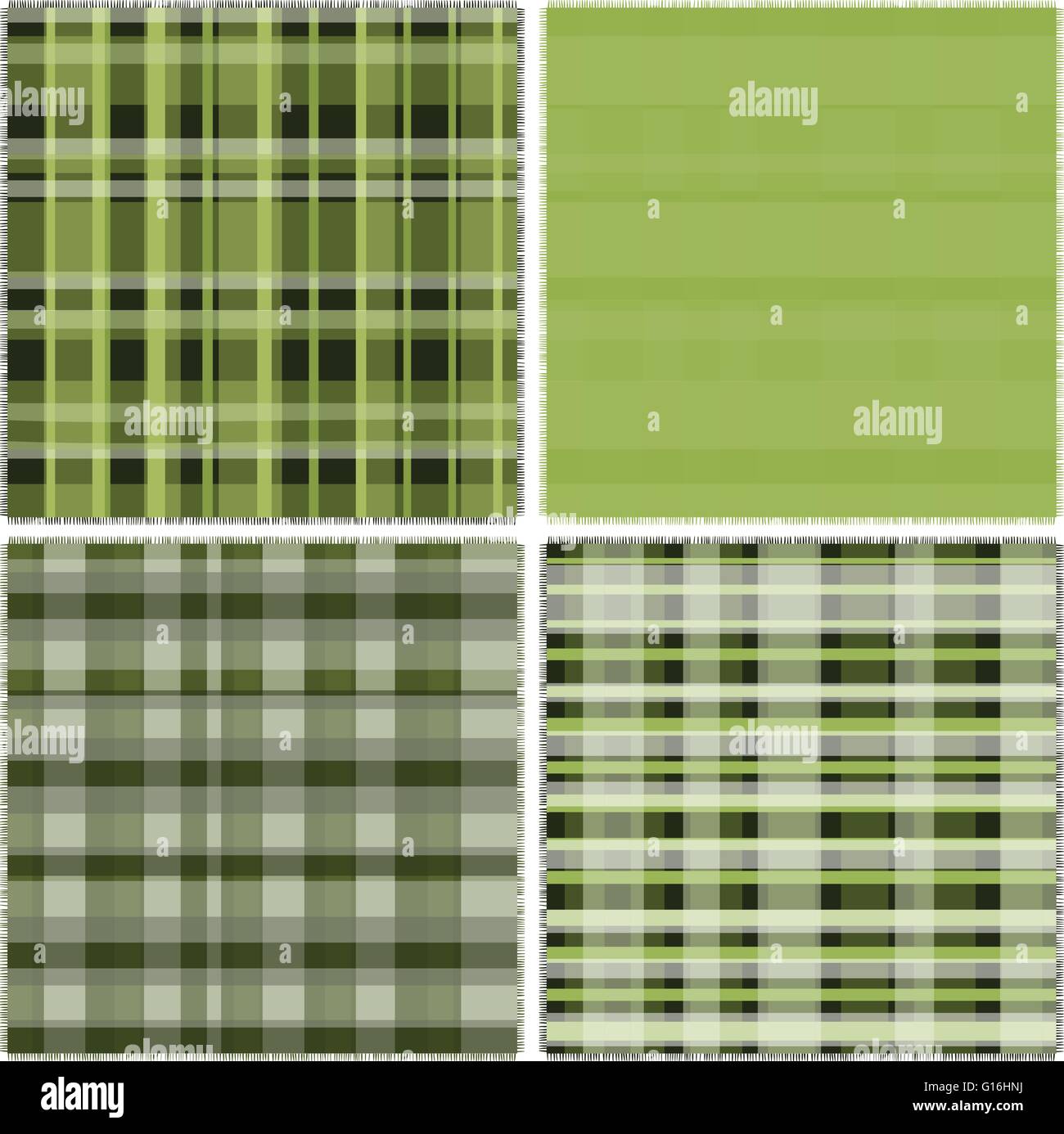 Four different of green patches Stock Vector Image & Art - Alamy