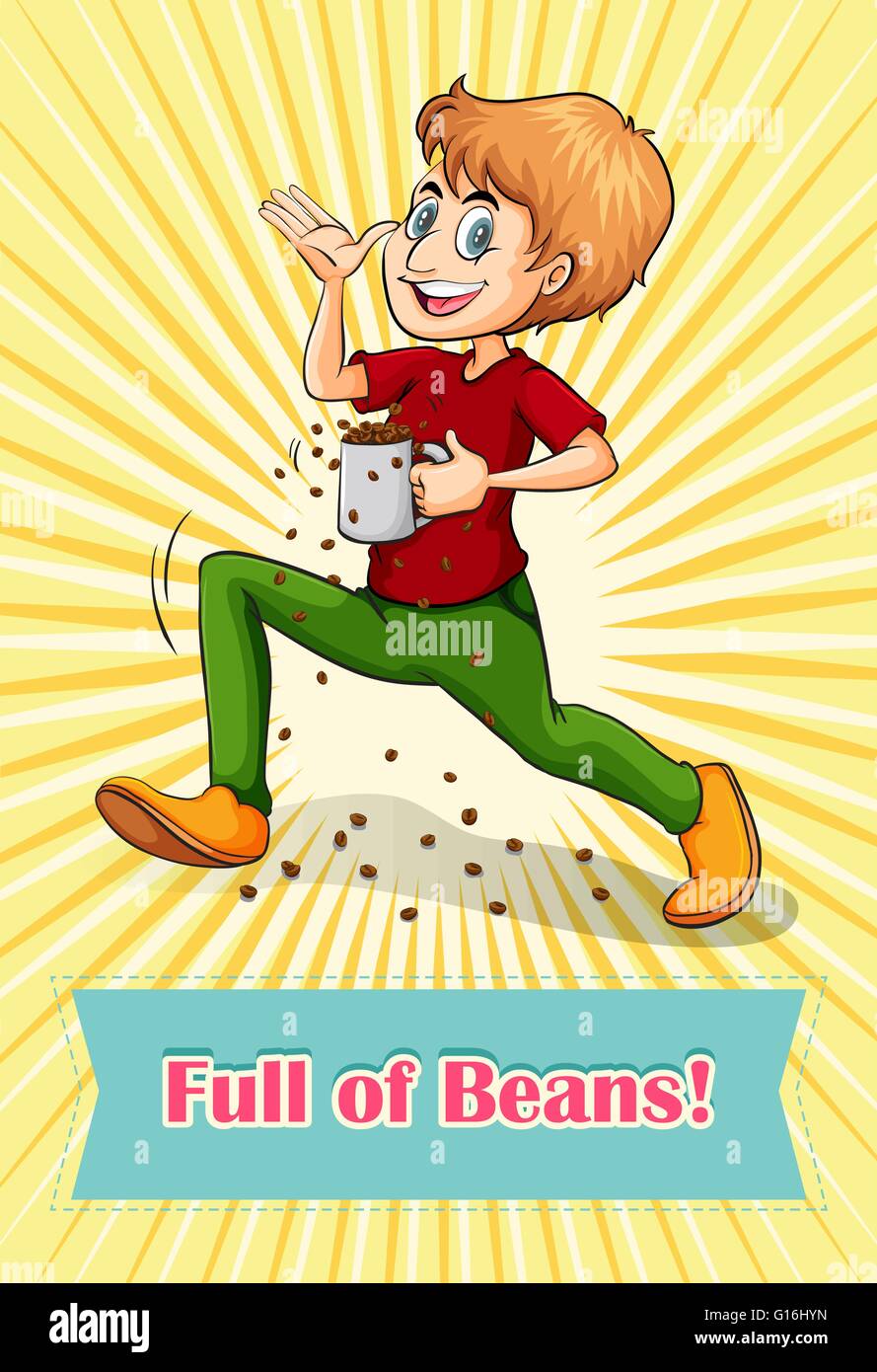 Full of expression Stock Vector Images - Alamy