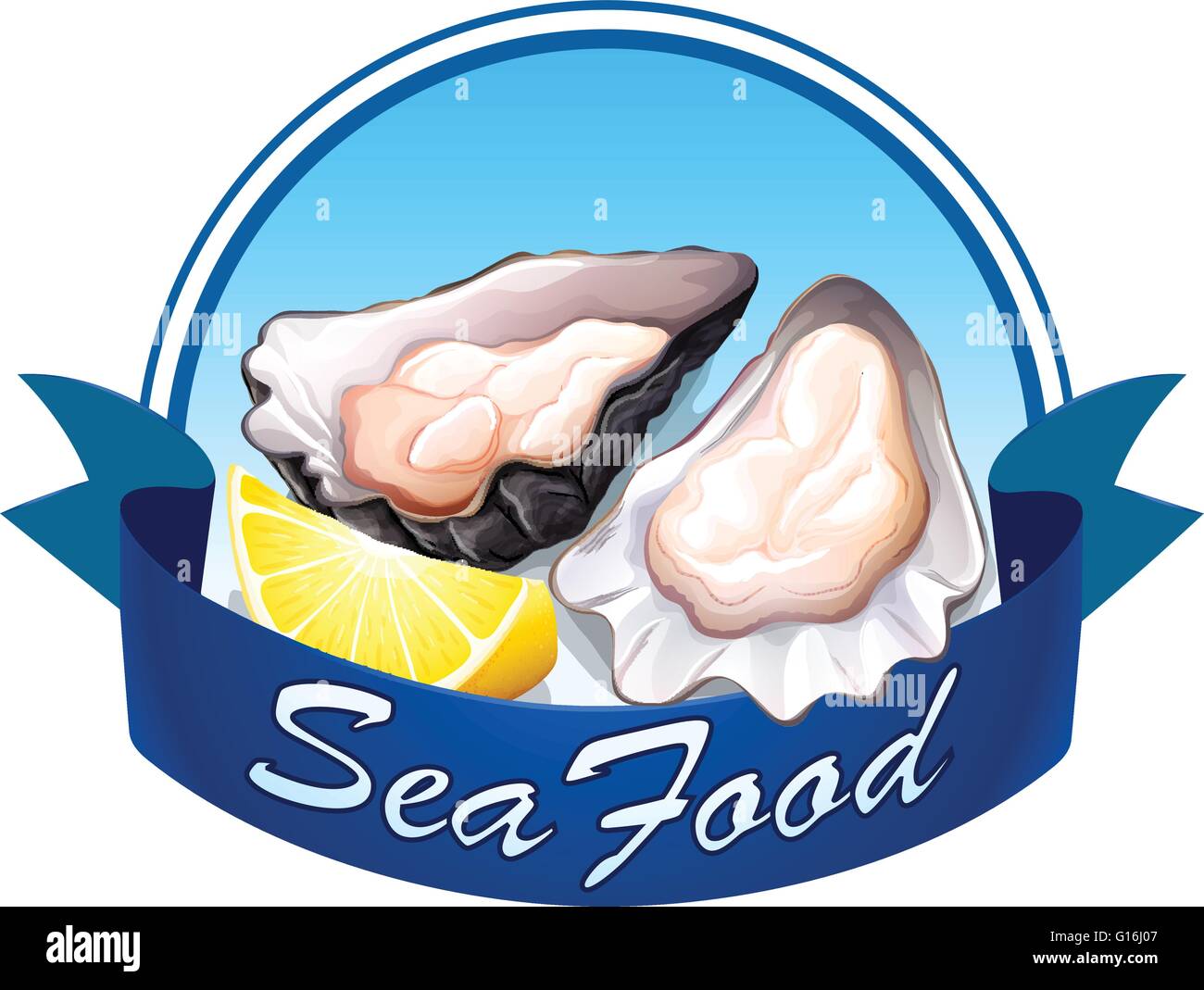 Oyster sticker hi-res stock photography and images - Alamy