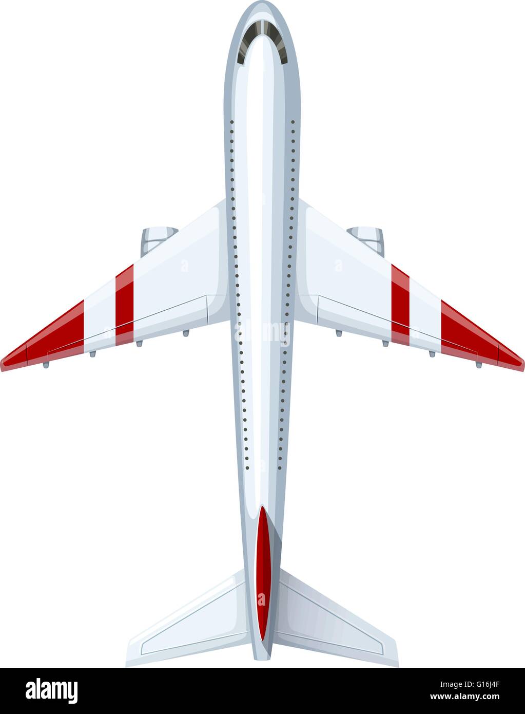 Modern design of airplane illustration Stock Vector Image & Art - Alamy