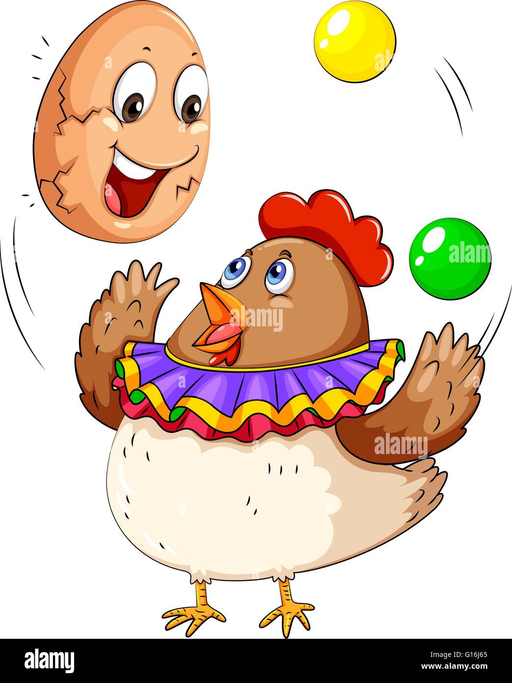 Egg balls Stock Vector Images - Alamy