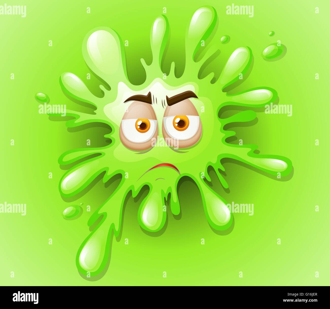 Water splash face Stock Vector Images - Alamy