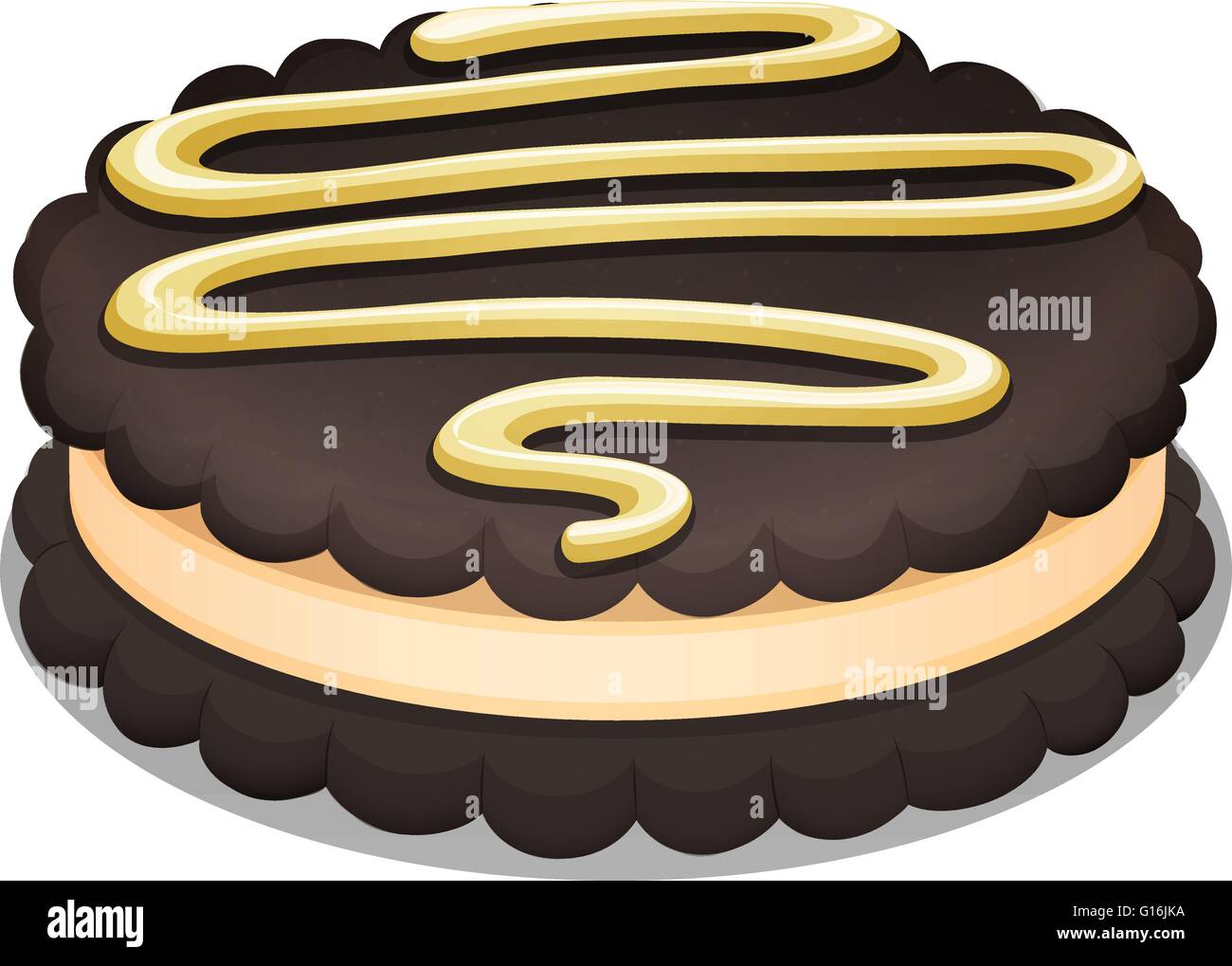 Oreo Cookies Cartoon