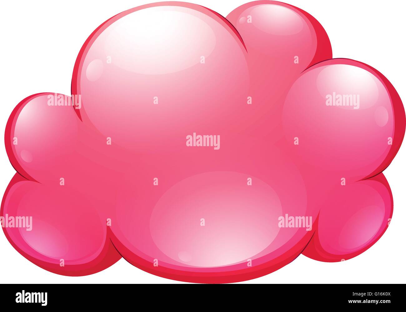 The pink cloud Stock Vector Images - Alamy