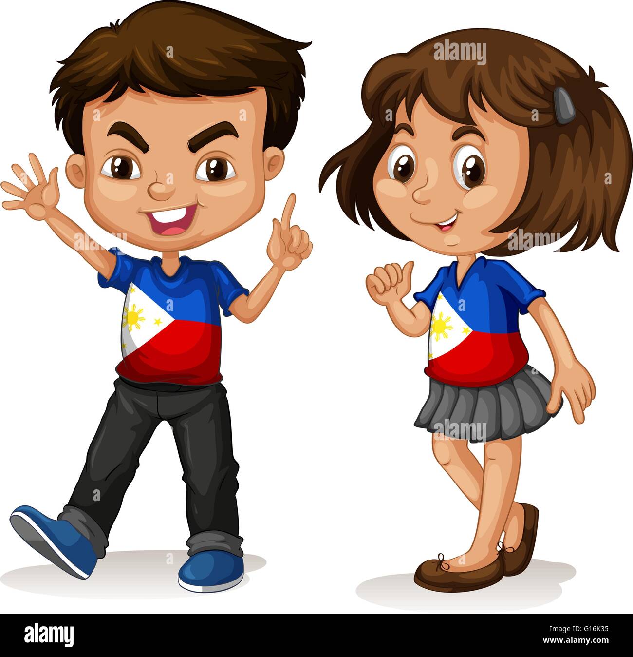 Filipino People Clipart For Kids