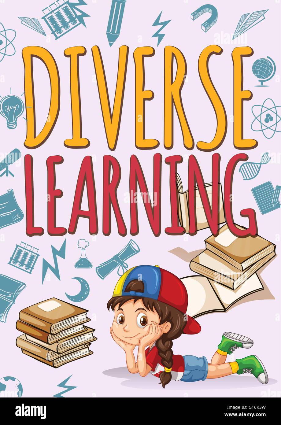 Diverse learning Stock Vector Images - Alamy