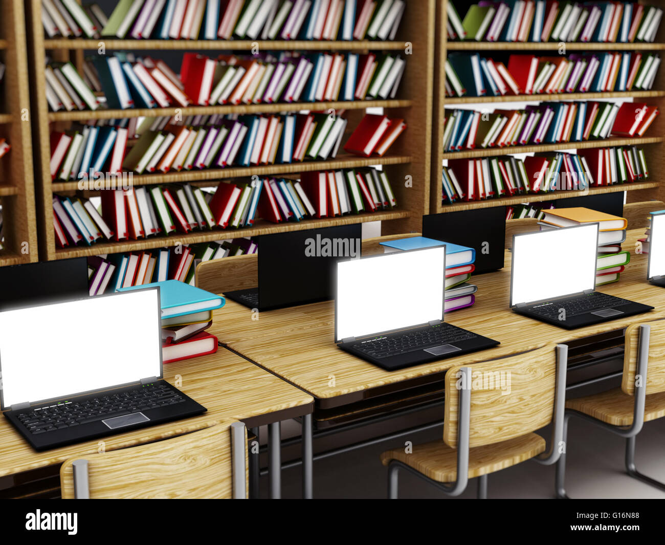 Inside a library hi-res stock photography and images - Alamy