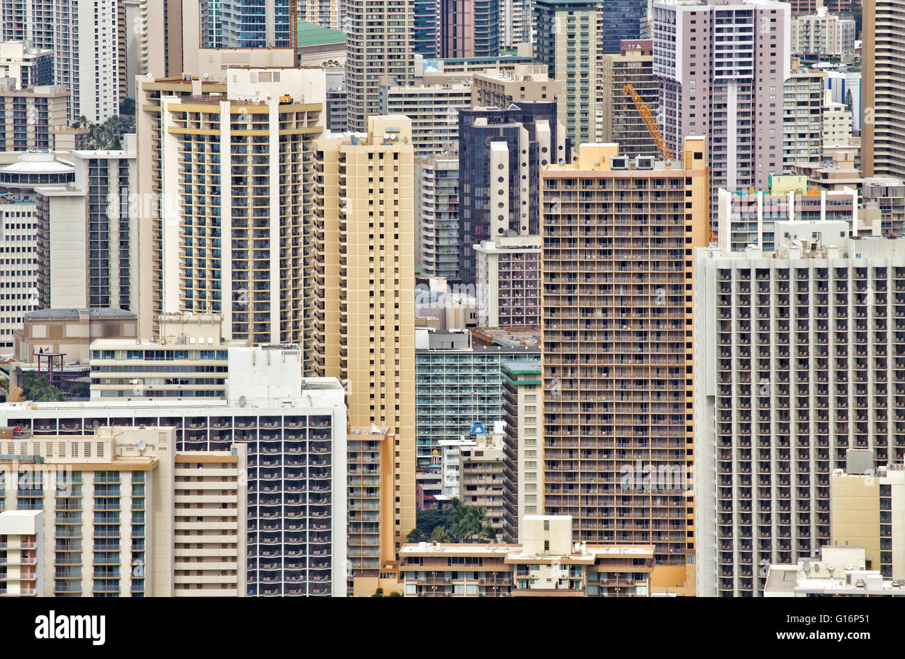 High rise buildings in honolulu hi-res stock photography and images - Alamy