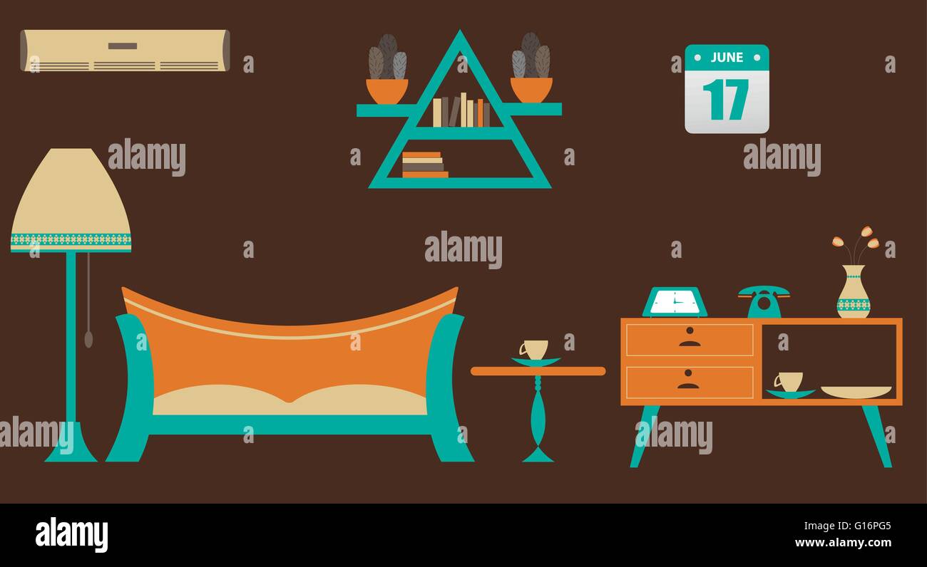 Room vector vectors hi-res stock photography and images - Alamy