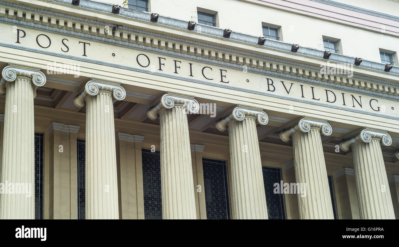 Exterior post office hi-res stock photography and images - Alamy
