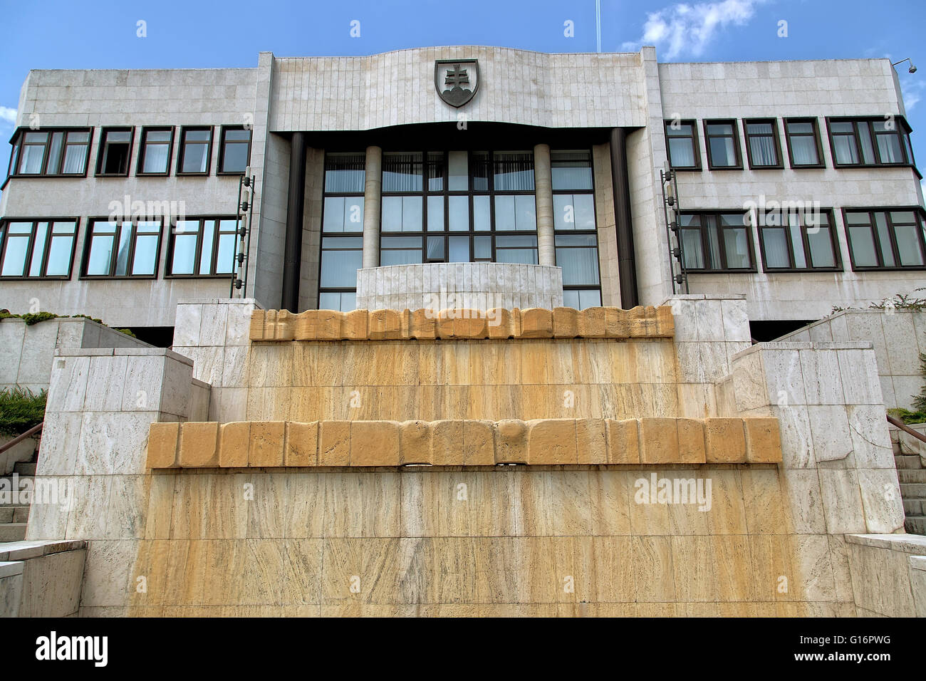 Slovak parliament building in bratislava hi-res stock photography and ...