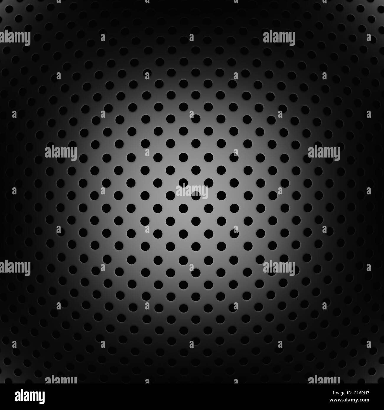 3d image of geometric metal plate Stock Photo - Alamy