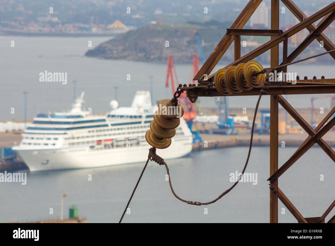 Electricity old tower hi-res stock photography and images - Alamy