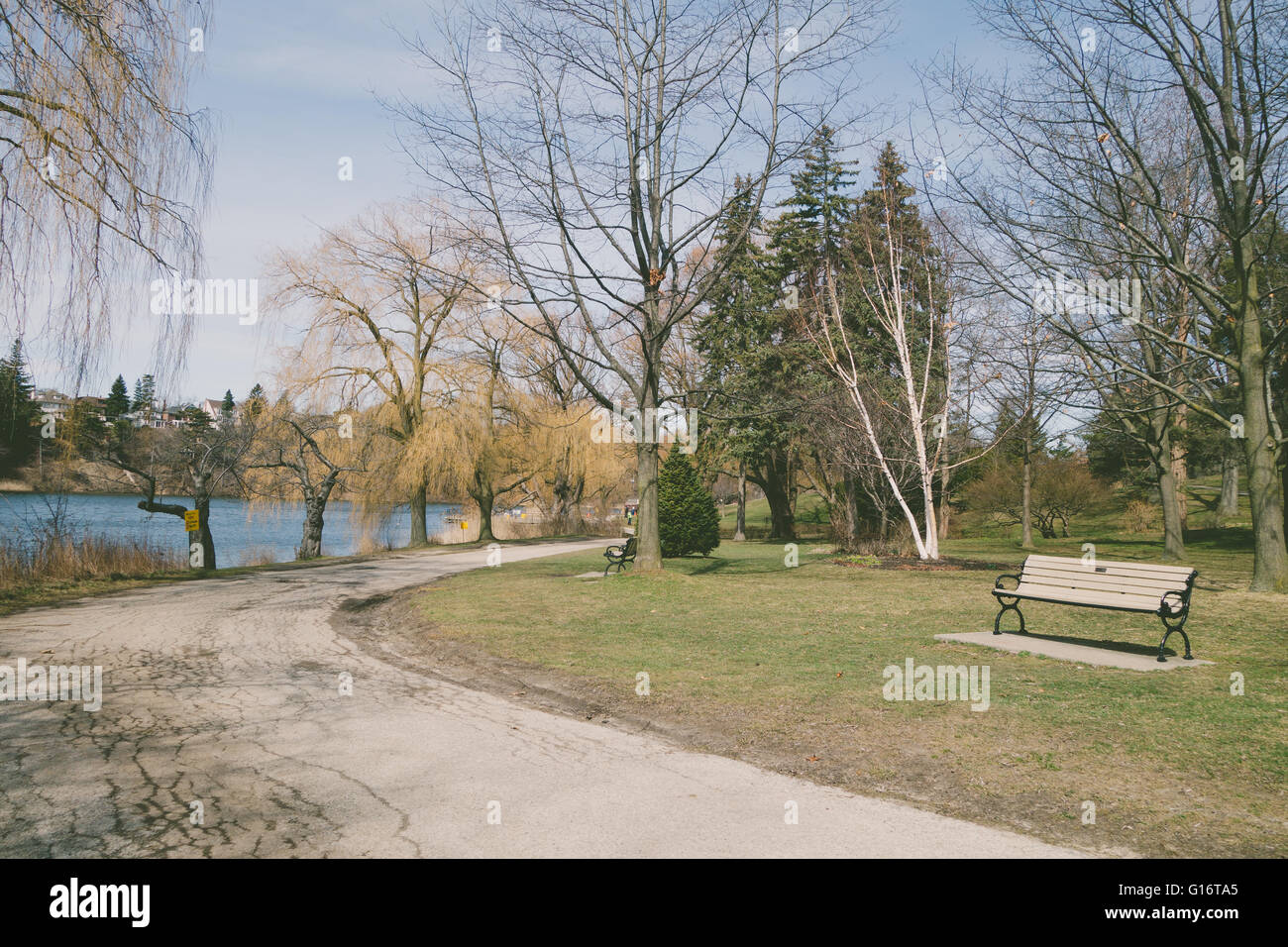 Toronto high park fall Stock Photo - Alamy