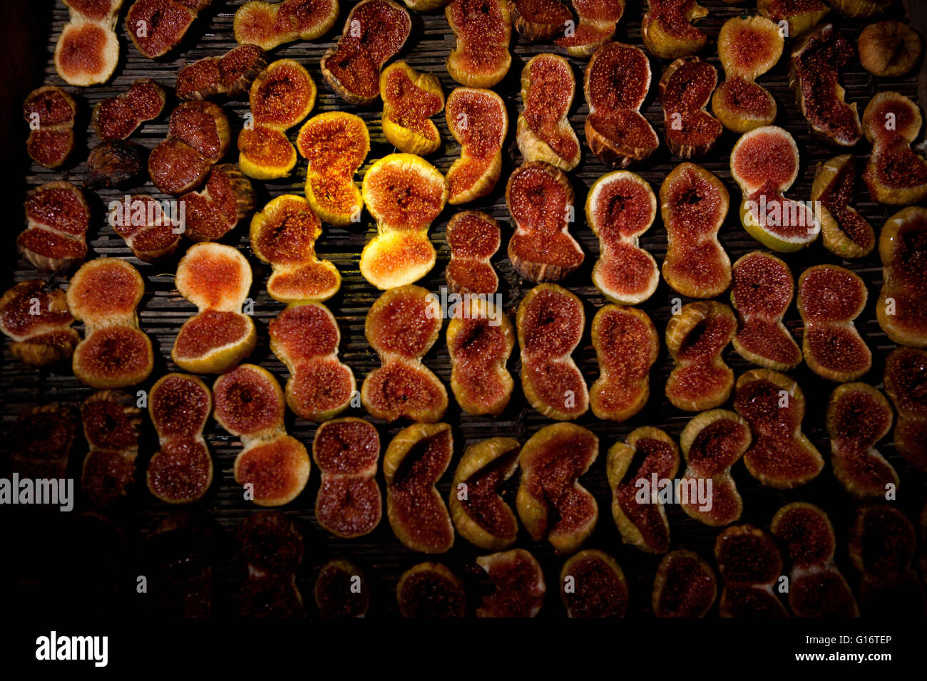 The dried figs are typical in Formentera (Balearic Islands Stock Photo ...