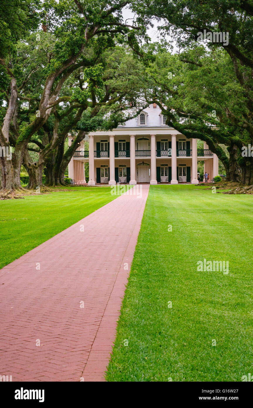 Oak Alley Plantation Stock Photo - Alamy