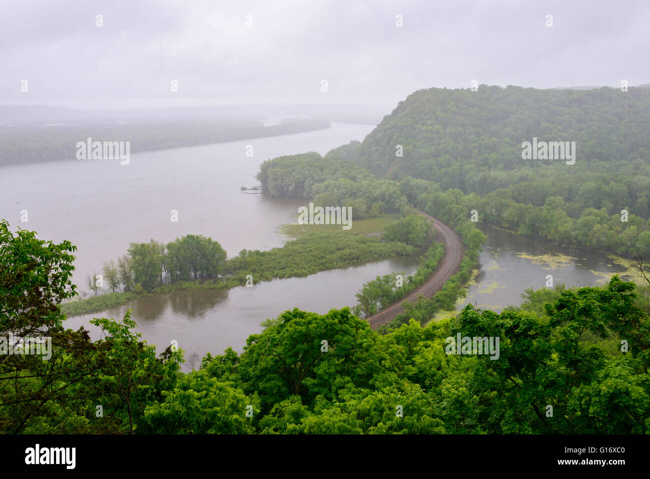 Effigy Mounds National Monument Stock Photo - Alamy