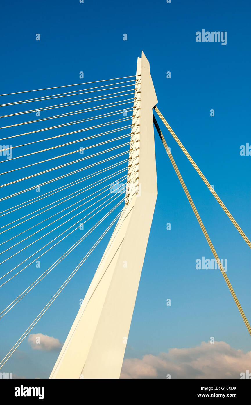 Asymmetrical cable stayed bridge hi-res stock photography and images ...