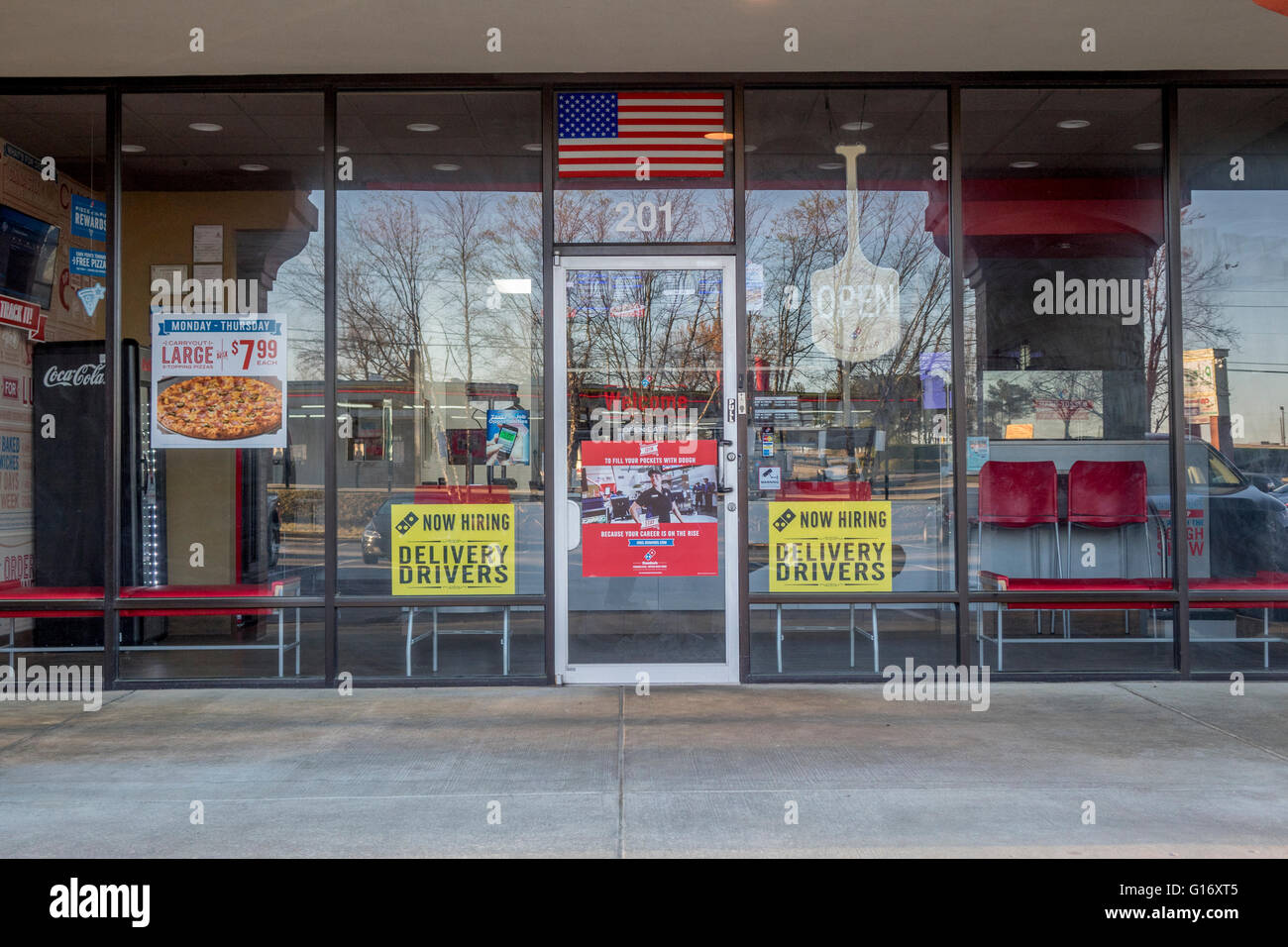 Dominos pizza shop front hi-res stock photography and images - Alamy