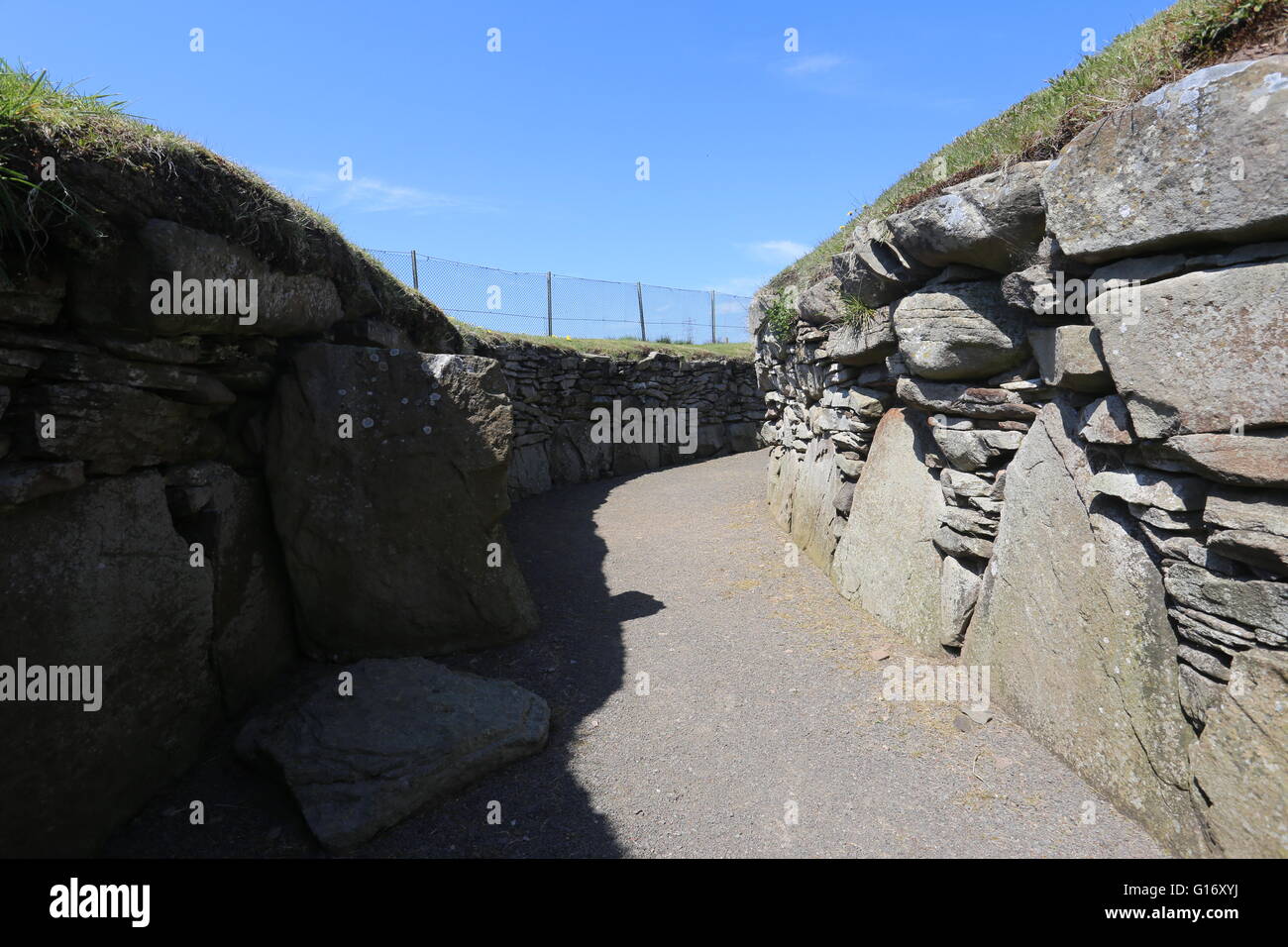 Tealing Souterrain ruined underground storage cellar Tealing Angus ...