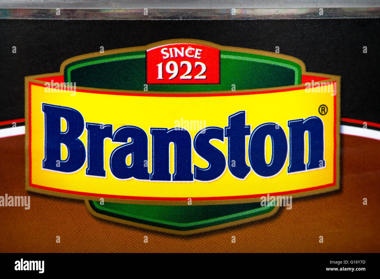 Branston logo hi-res stock photography and images - Alamy