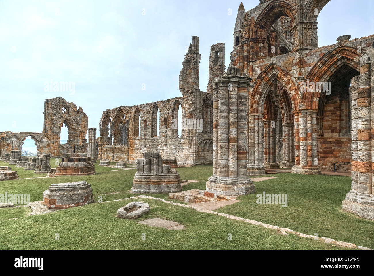 Whitby Abbey, Scarborough, North Yorkshire, England, UK Stock Photo - Alamy