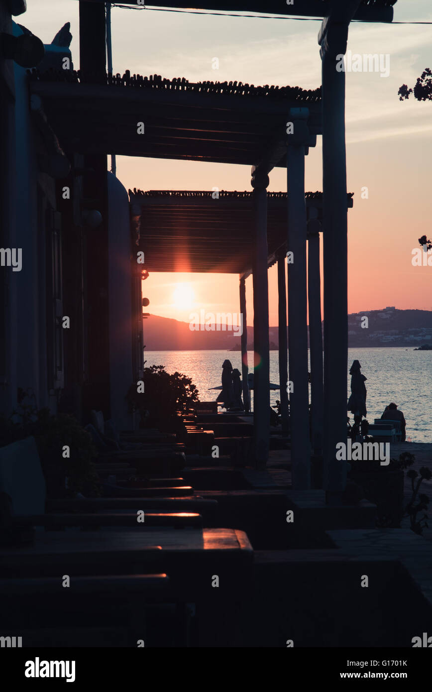 Seaview sunset hi-res stock photography and images - Alamy