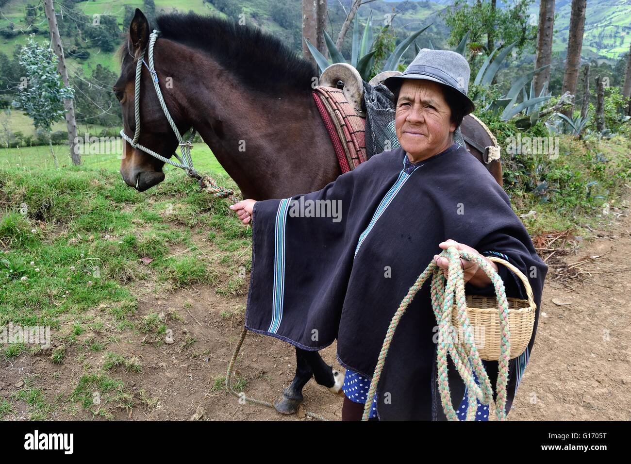 Farmer in Pulun " Las Huaringas " - HUANCABAMBA.. Department of Piura ...