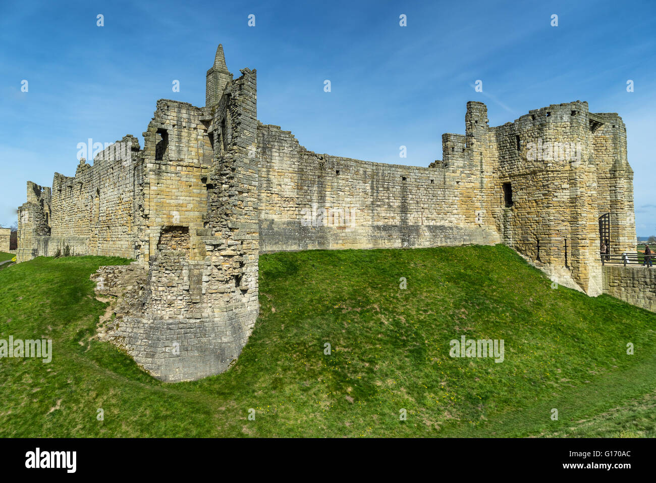 North east england castle hi-res stock photography and images - Alamy