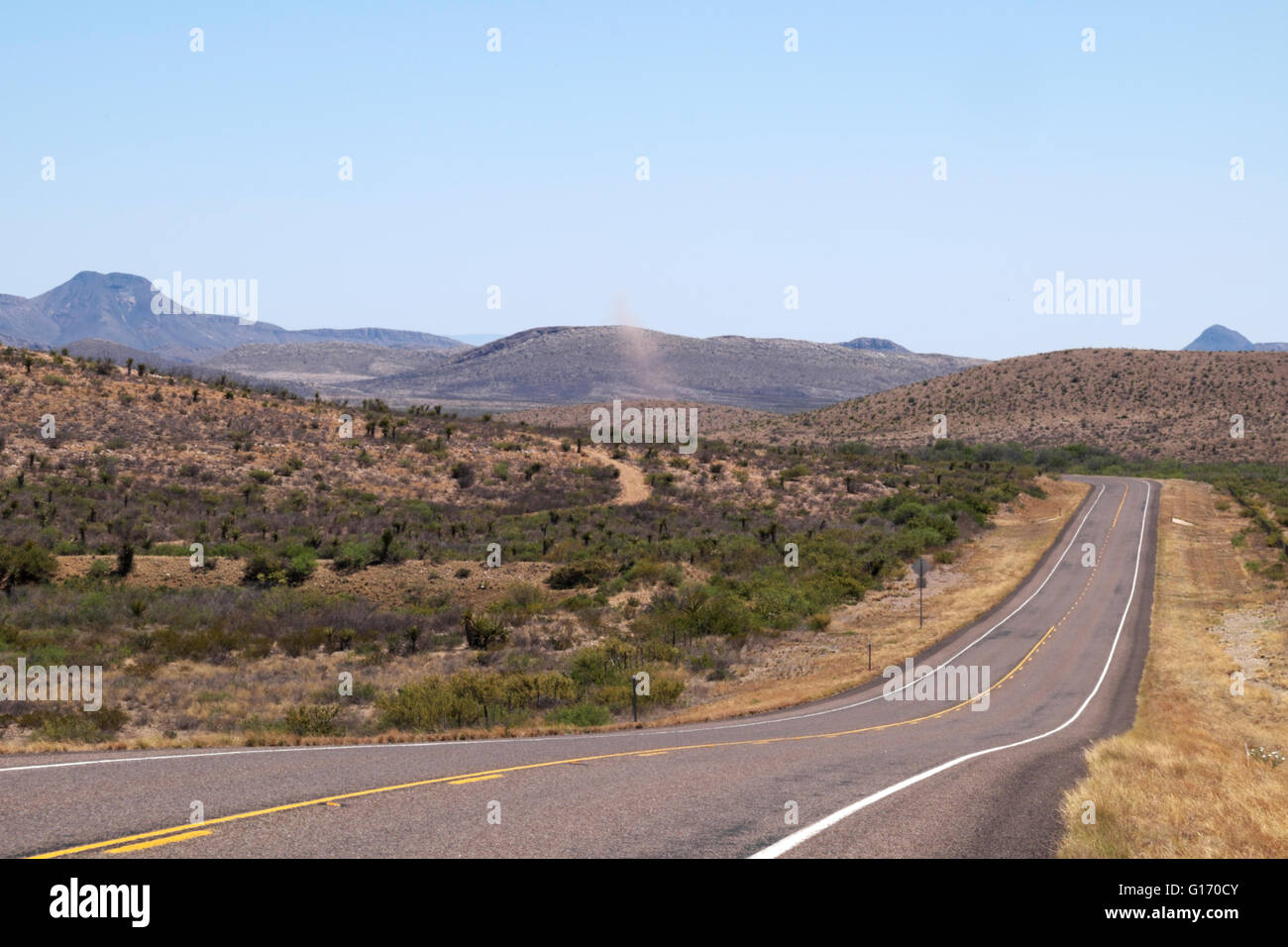 Chisos Basin in the Big Bend National Park Stock Photo - Alamy