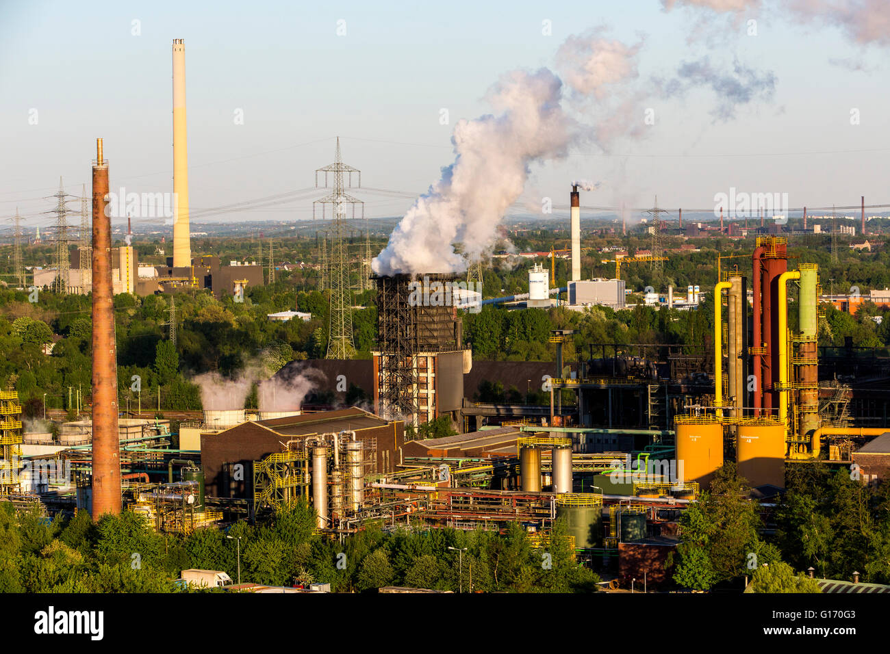 Prosper coking plant in Bottrop, Germany, part of ArcelorMittal ...