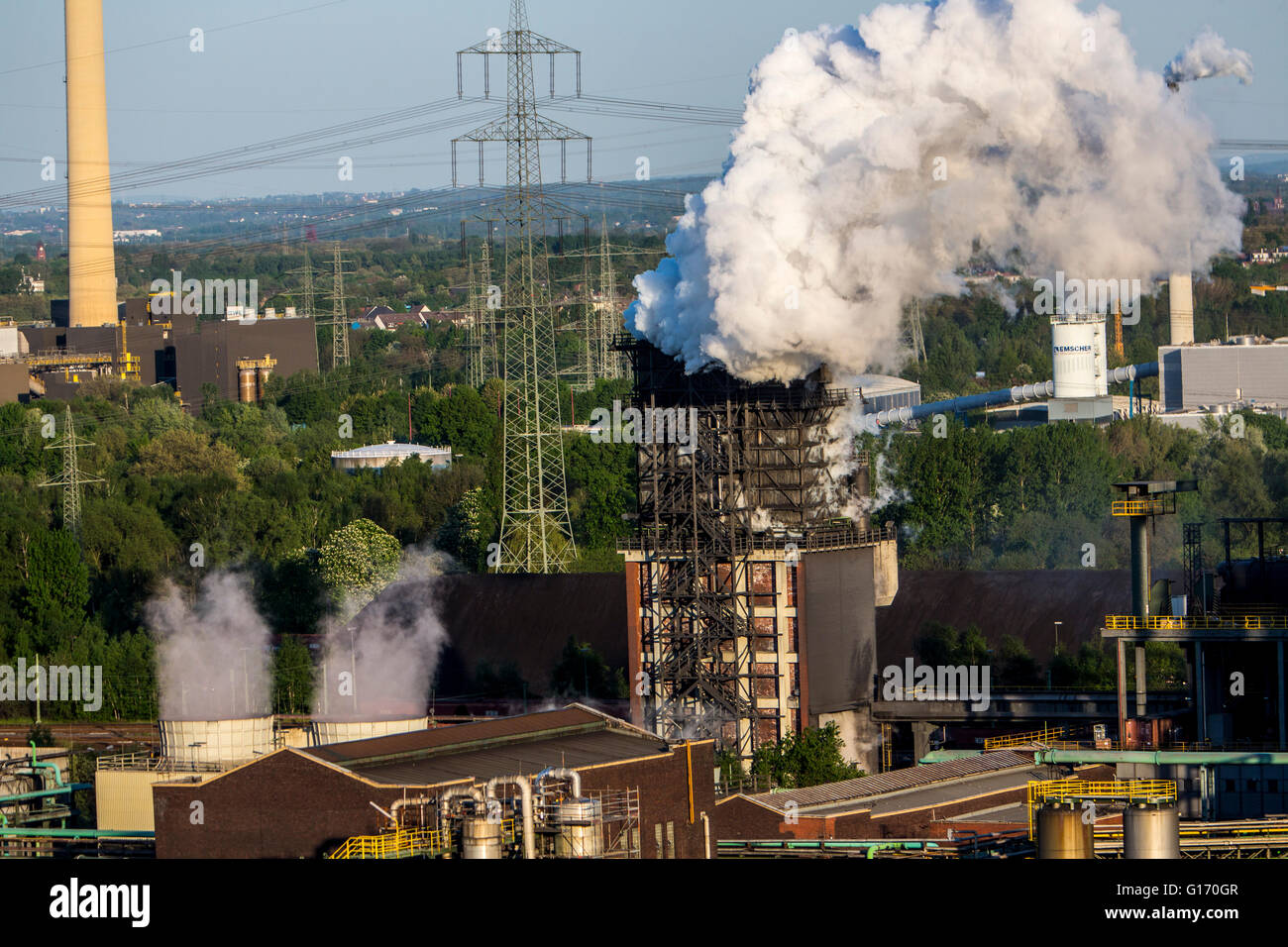 Prosper coking plant in Bottrop, Germany, part of ArcelorMittal ...