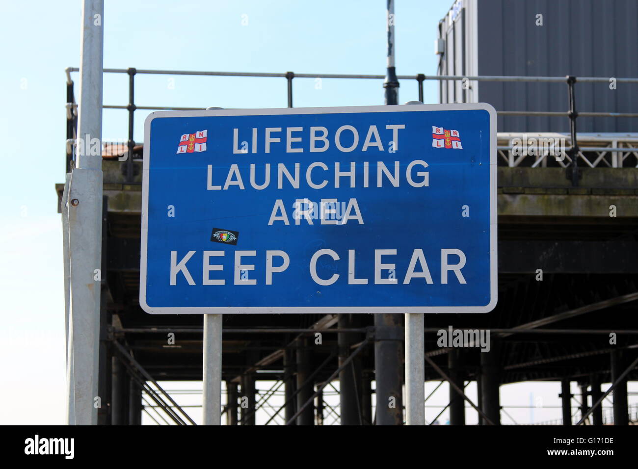 Sign seaside hi-res stock photography and images - Alamy
