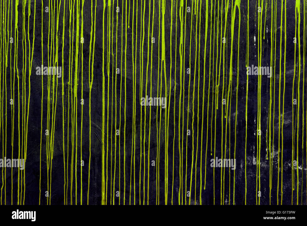 Dripping paint on grunge concrete wall - textured Stock Photo - Alamy