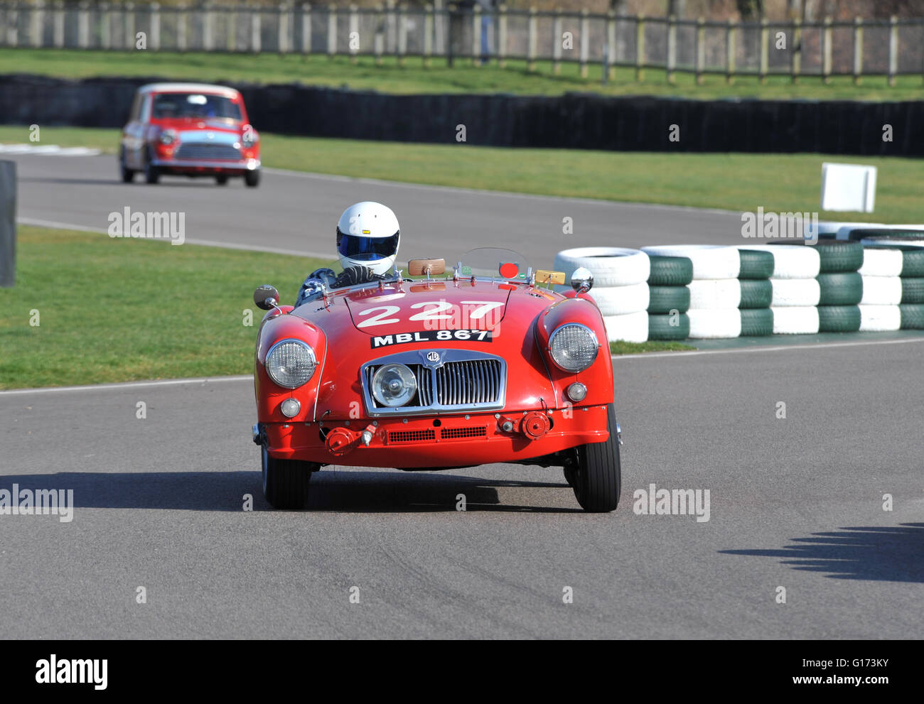 'Mabel" famous works racing team MGA race car and the oldest surviving ...