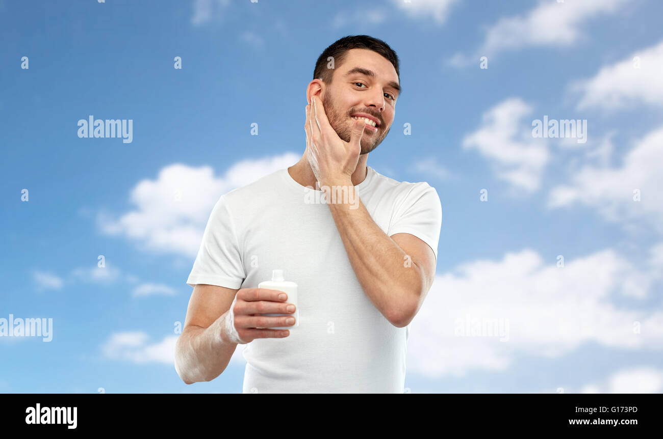 Man cream shirt hi-res stock photography and images - Alamy