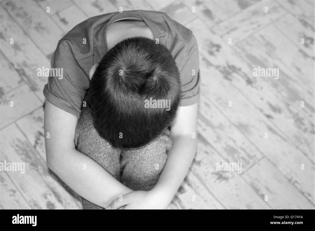 very sad child Stock Photo - Alamy