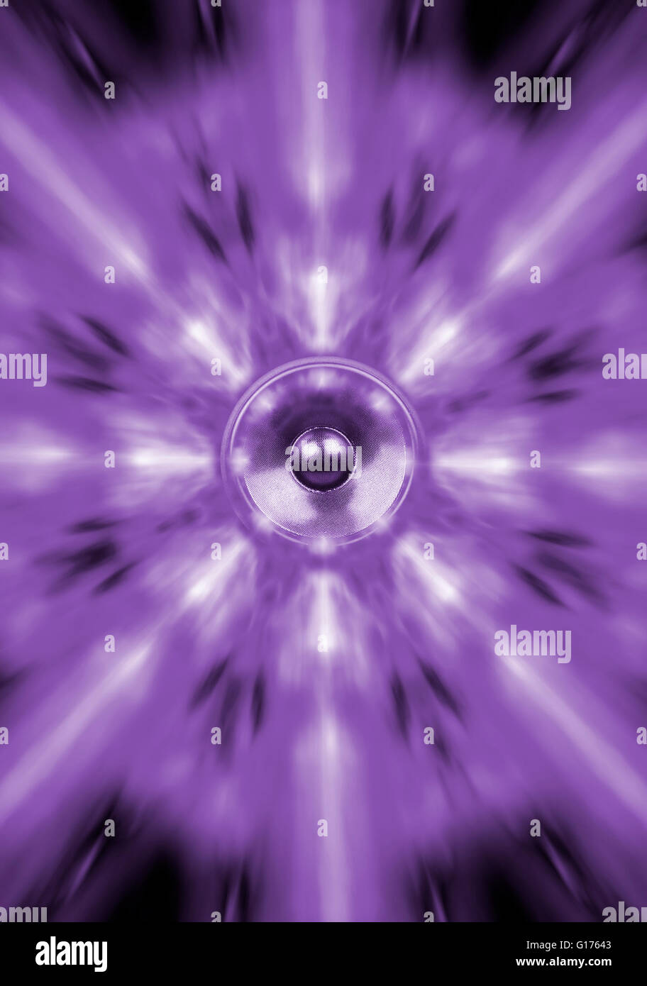 Mirrored blue shapes against a light brown background Stock Photo - Alamy
