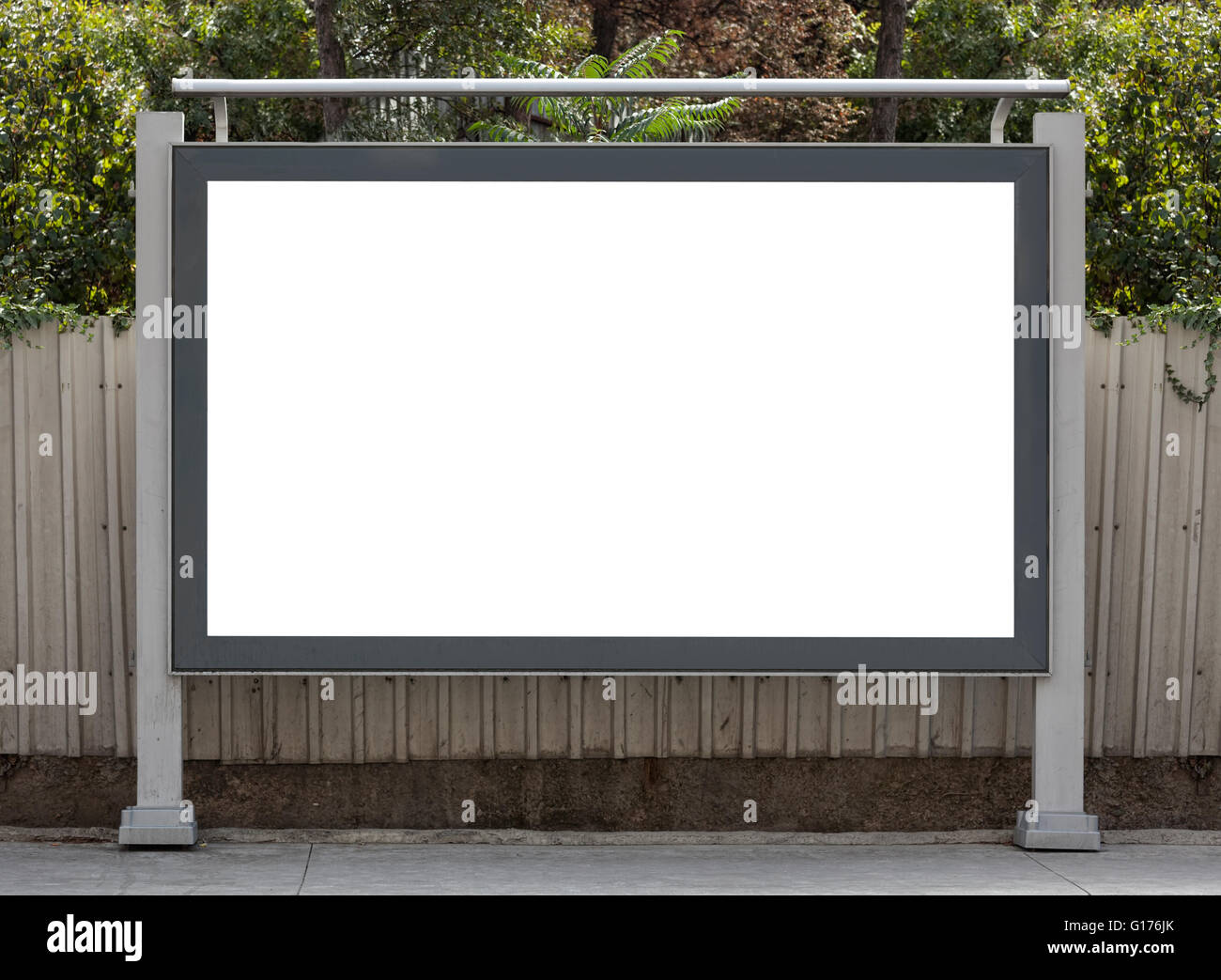 Blank outdoor - billboard Stock Photo - Alamy