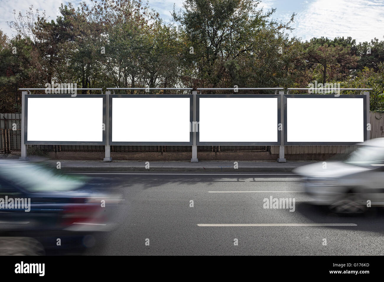 Glass billboards hi-res stock photography and images - Alamy