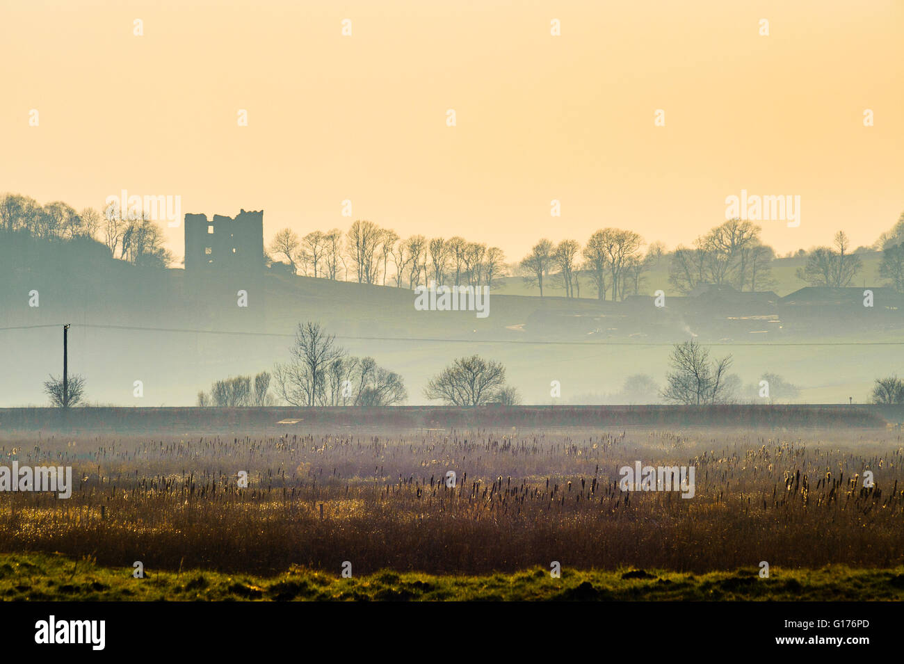 Silverdale Moss and Arnside Tower in the Arnside-Silverdale Area of ...