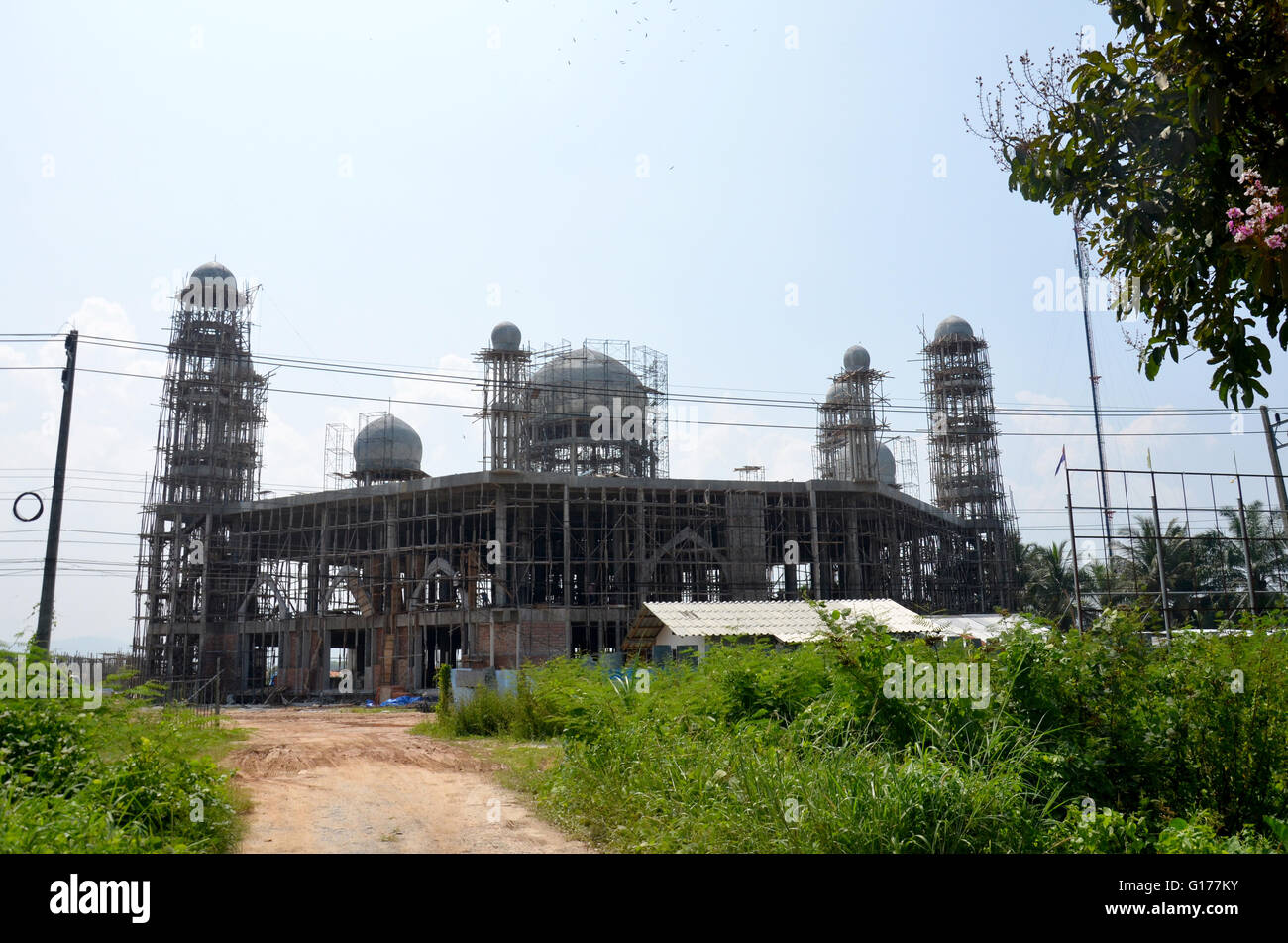Construction site for building mosque is a place of worship for ...