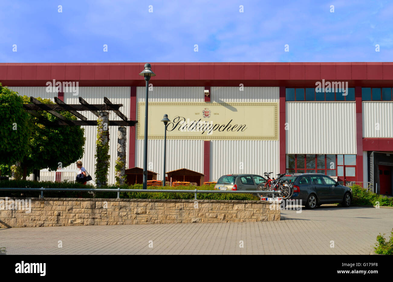 champagne producer's Rotkappchen, Freyburg, Saxony-Anhalt, Germany ...