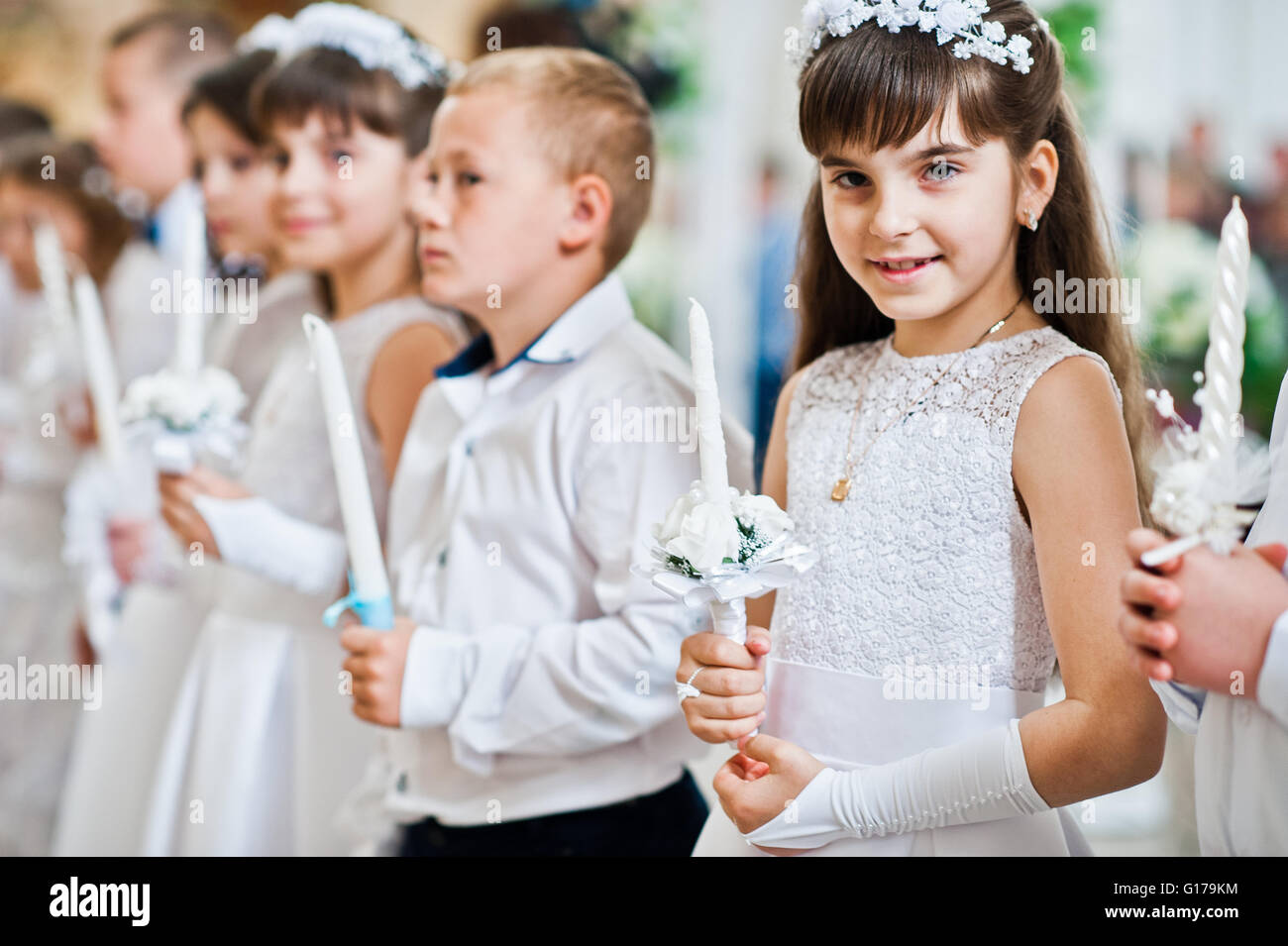 Communion in ukrainian catholic church hi-res stock photography and ...