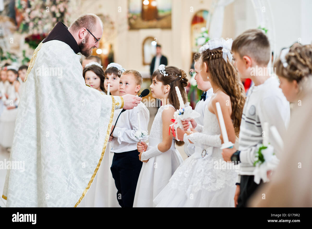 First communion hi-res stock photography and images - Alamy