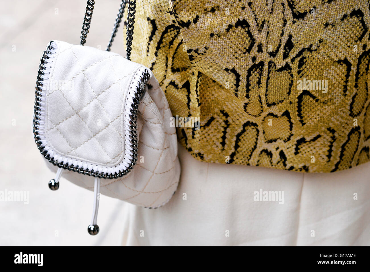 Python Jacket - Street Style, Paris Fashion Week RTW 2016-2017 Stock ...