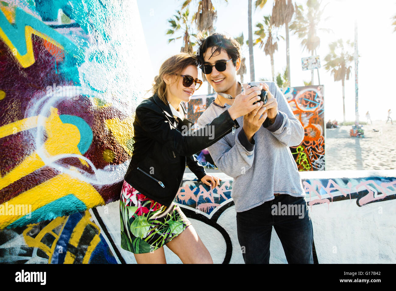 Looking back at camera hi-res stock photography and images - Alamy