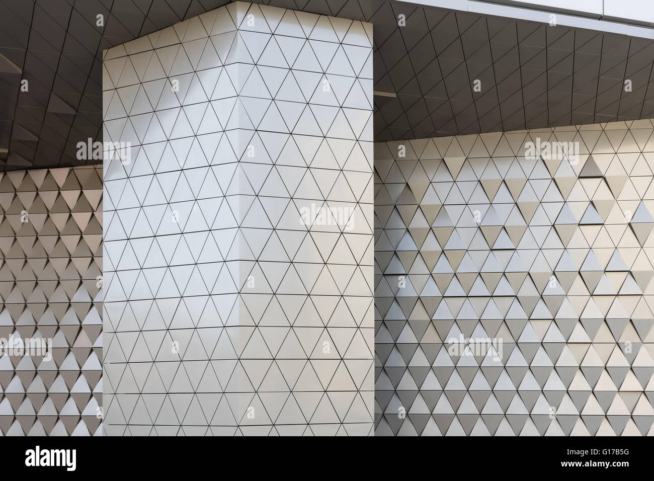 3D illustration abstract architectural pattern Stock Photo - Alamy